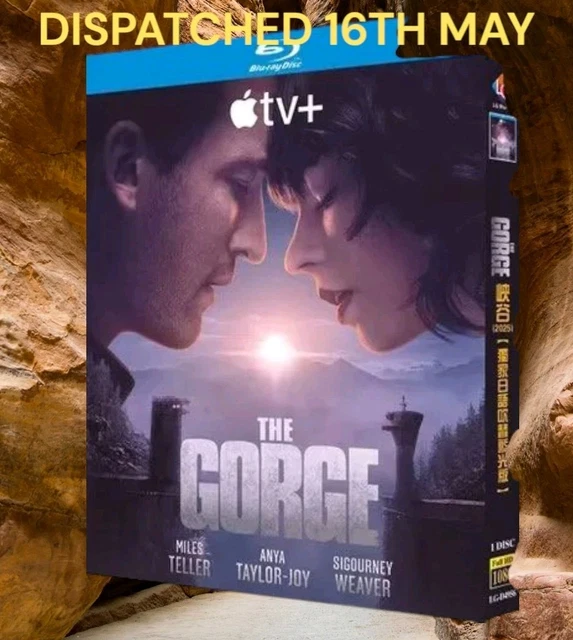 THE GORGE (2025) BLU-RAY PRE-ORDER Import Brilliant Creature Feature UK ...