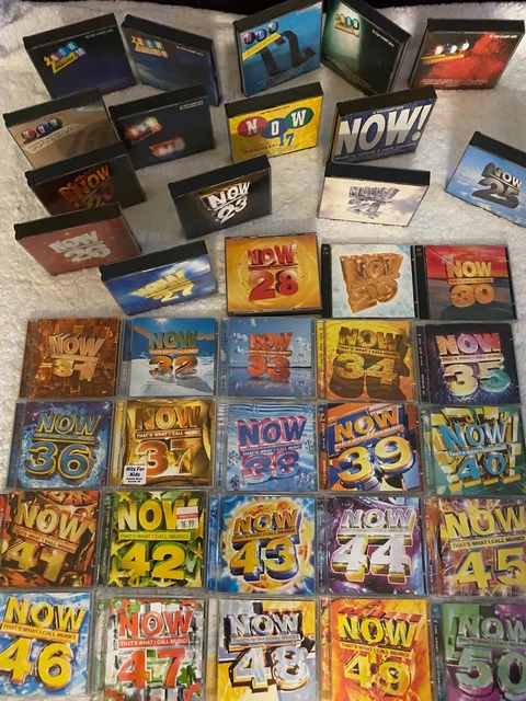 NOW THAT’S WHAT I call music original CD Fat Box . Vol 10 To 50 , two ...