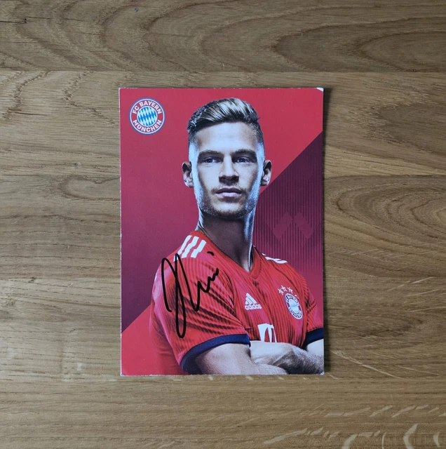 JOSHUA KIMMICH ORIGINAL signiert FC Bayern München Autogrammkarte aus Sammlung EUR 5,00 ...