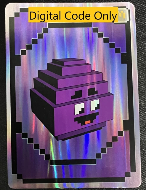 MCDONALD'S X A Minecraft Movie Grimace Egg *DIGITAL CODE ONLY* 2025 $22 ...
