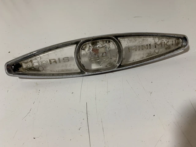 CLASSIC MINI MK2 Morris Boot Badge Genuine Used Bmc Parts £34.99 ...