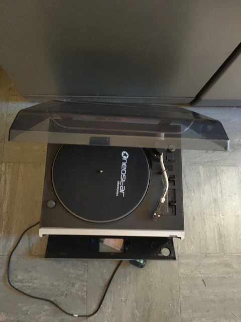 NEOSTAR GSCD1 5 in 1 Turntable System With Remote & Speakers. £30.00 ...