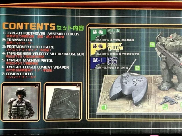 KYOSHO GUNWALKER RC Robot Bipedal Model Kit Diy Walking Robot ...