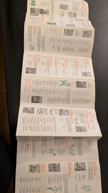 LADYBIRD BOOKS 1975 Concertina Catalogue - Lists All Titles Issues By ...