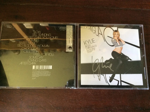 KYLIE MINOGUE - Body Language [CD Album] Autogramm Signiert Signed EUR ...