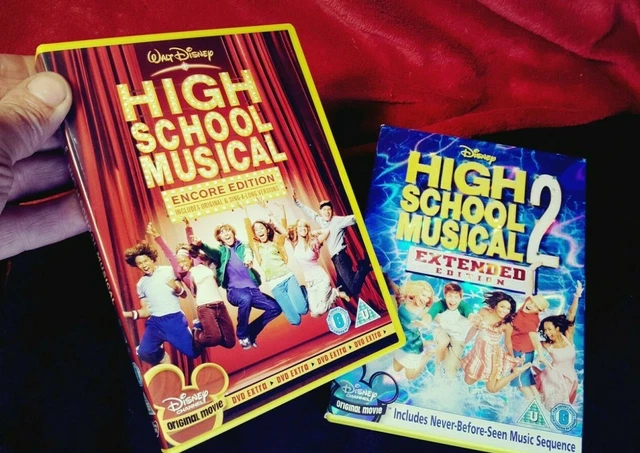 HIGH SCHOOL MUSICAL 1 & 2 - Extended Versions - PAL UK - Disney DVD £8. ...