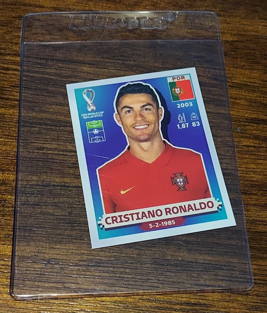 PANINI ROAD TO fifa world cup qatar 2022 stickers cristiano ronaldo Por ...