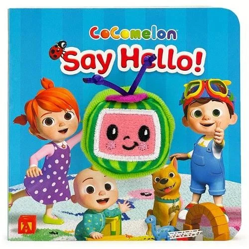 COCOMELON SAY HELLO! Puppet Book (Libro de cartón) EUR 9,17 - PicClick FR