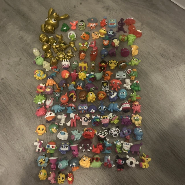 MOSHI MONSTERS 120+ Figures Bundle Mixed Series Including ULTRA RARE ...