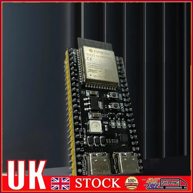 ESP32/ ESP32-S3/ESP32-C3 DEVELOPMENT Board ESP32-C3-DevKitM-1 ESP32-S3-DevKitC-1 £10.79 ...