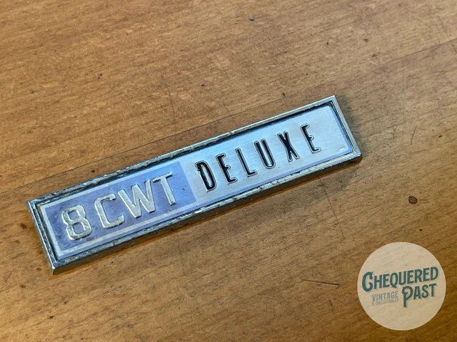 VINTAGE 1970 FORD ESCORT MK1 8CWT Deluxe Panel Van Guard Badge £11.15 ...