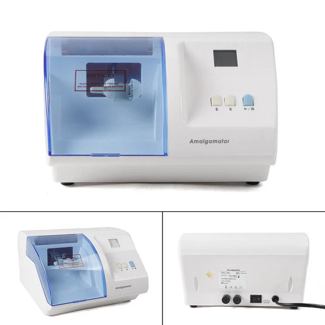 DENTAL LAB AMALGAMATOR Digital Capsule Mixer High Speed Electric ...