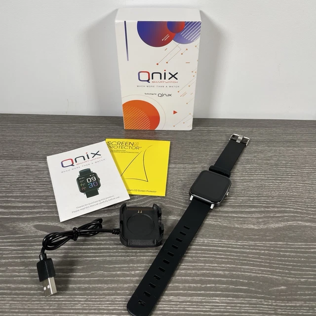 QNIX BY QINUX Smart Watch Make Calls Bluetooth Phone Call Watch ...