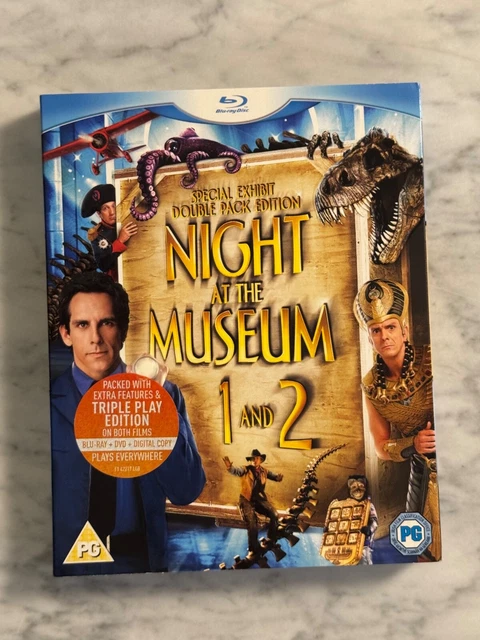 NIGHT AT THE Museum 1 & 2 Blu-Ray with cardboard slipcase £5.73 ...