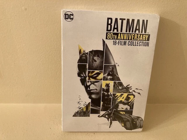 BATMAN 80TH ANNIVERSARY 18 FILM COLLECTION DVD BRAND NEW $60.00 ...