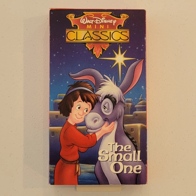 THE SMALL ONE VHS 1993 WALT DISNEY MINI CLASSICS RETRO FAMILY ANIMATION ...