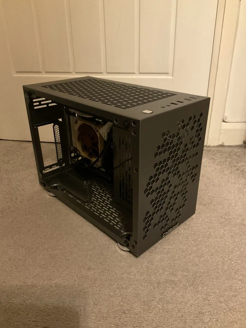 KOLINK ROCKET HEAVY Aluminium Mini-ITX Case - Gunmetal Grey £39.99 ...