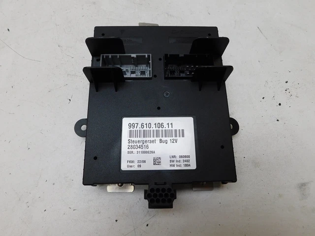 PORSCHE CAYMAN S 987 Front Body Control Unit Module BCM 99761010611 ...