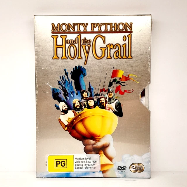 MONTY PYTHON AND the Holy Grail (1975) DVD Steel Slipcase 2 Disc Set ...