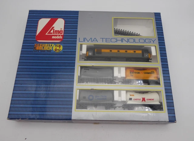 VINTAGE BOXED LIMA Models 00 Gauge Freight Train Set £3.20 - PicClick UK