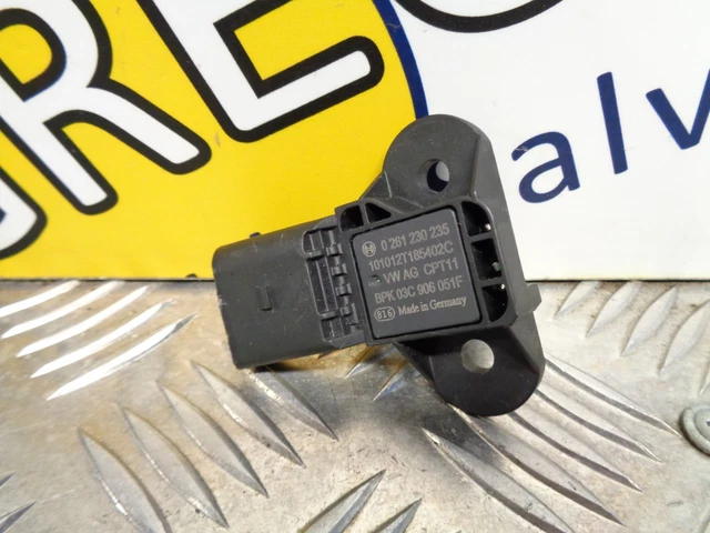 VW TRANSPORTER T5 T6 10-20 MAP Pressure Sensor 03C906051F 0261230235 £ ...