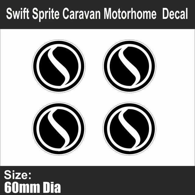 Swift Caravan Stickers Decals FOR SALE! - PicClick UK