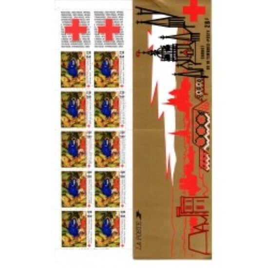 CARNET TIMBRE CROIX Rouge . 1987 . Neuf ** . TTB EUR 7,00 - PicClick FR