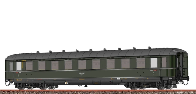 BRAWA 51024 CABOOSE 3Rd Class C4i DRG Ep.II HO 1:87 NEW £99.06 ...