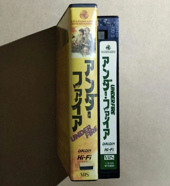 [OUT OF PRINT/VERY rare VHS] Under Fire £69.56 - PicClick UK