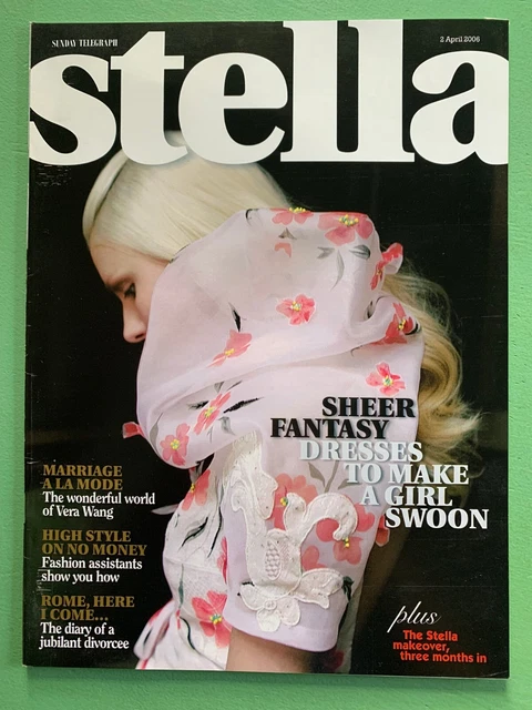 STELLA MAGAZINE 2-APRIL-2006 Model Yevgeniya Kedrova Vera Wang Rachel ...