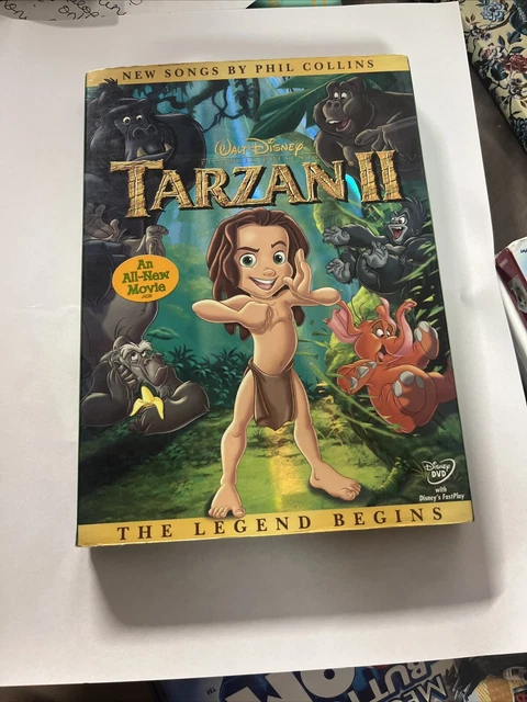 DISNEY TARZAN II 2: The Legend Begins (DVD, 2005) Bon état !!! EUR 8,89 ...