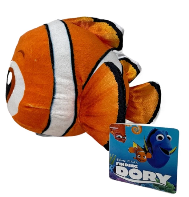 FINDING NEMO SOFT Toy Plush Toy Blue Sea Nemo Pixar Disney 11 Inch Fish ...