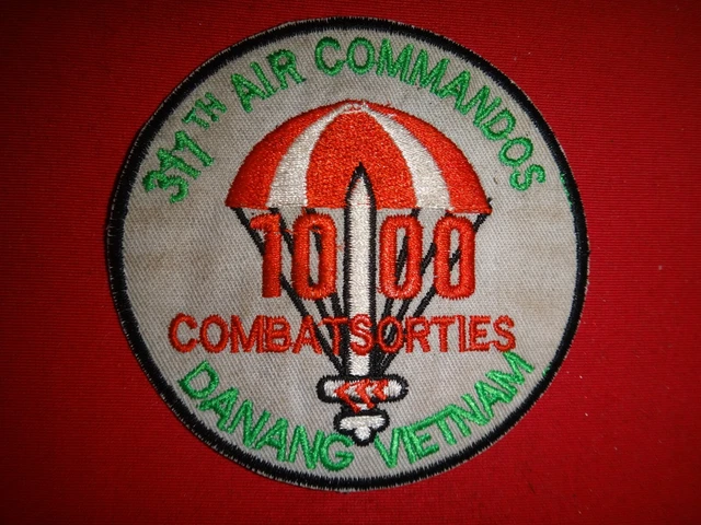 USAF 311TH AIR Commandos Escadron " 1000 Combat Sorties Danang ...