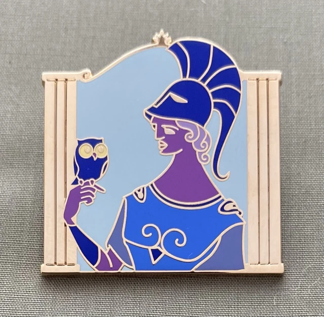 DISNEY - ATHENA - Hercules Gods Badge - Pin Trading - Mystery Pin ...