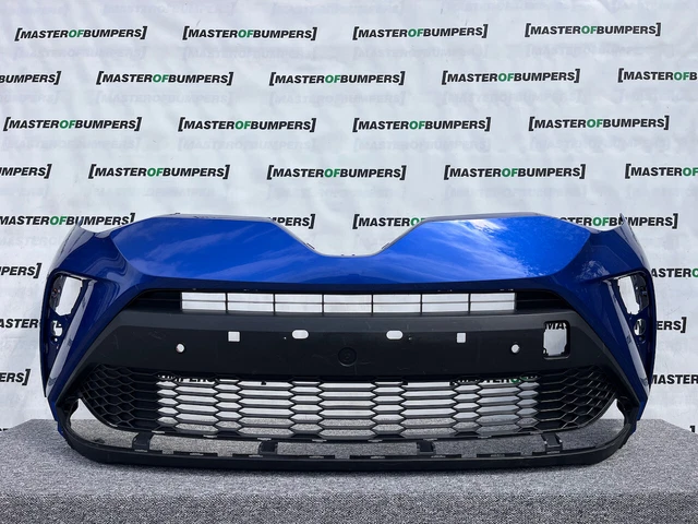 TOYOTA C-HR CHR Face Lift 2021-2023 Front Bumper Blue 6 Pdc Genuine ...