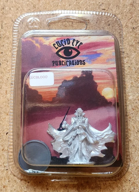 LUCID EYE MINIATURES Red Book Of The Elf King The Red Elf Metal New In ...