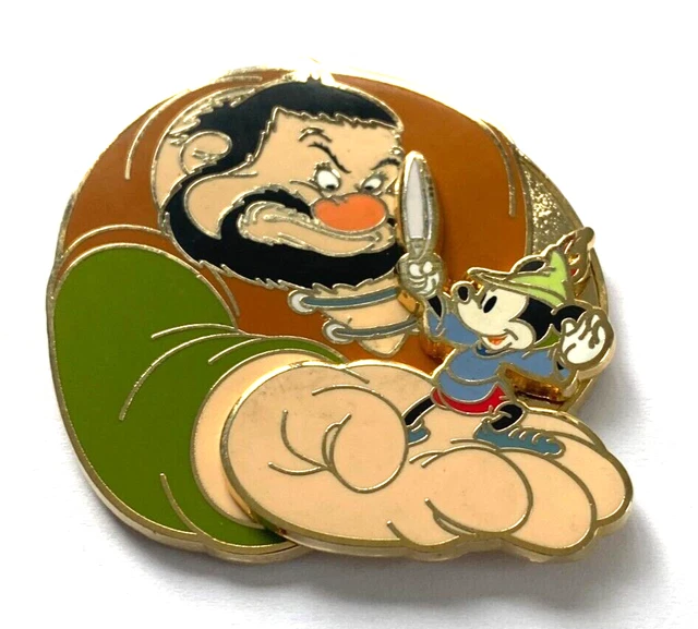DISNEY PIN BADGE DLR - Medieval Magic - Brave Little Tailor Set Giant ...