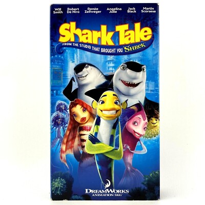 SHARK TALE VHS Tape 2005 Will Smith Dreamworks Animation Childrens £11. ...