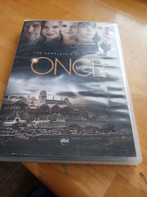 5 DISC DVD Set. The Complete First Season. ONCE UPON A TIME. ABC 2012 ...