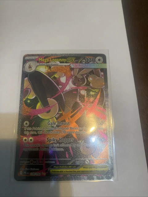MEGA LOPUNNY EX 128/094 Me02: Phantasmal Flames SIR Pokemon TCG £34.02 ...