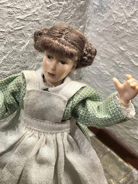 12TH SCALE DOLLS house miniature Posable Doll (Heidi Ott) Rare! £73.52 ...