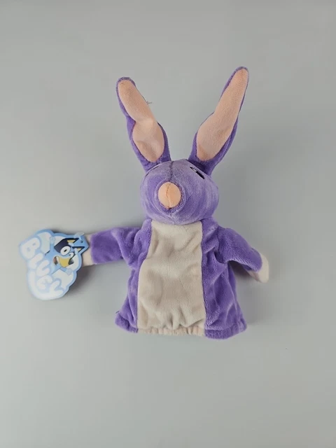BLUEY FRIENDS BOB Bilby Puppet Plush 6.5" Stuffed Puppy Dog NWT 2022 £ ...