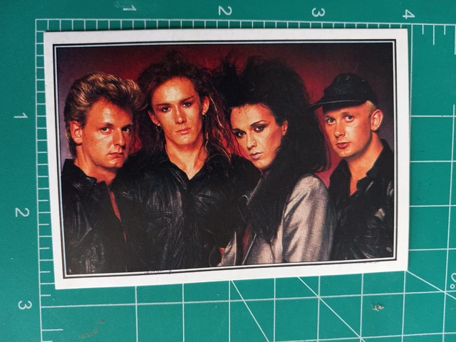 1985 PANINI THE Smash Hits DEAD OR ALIVE PETE BURNS ROCK POP MUSIC CARD ...