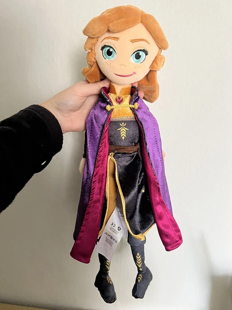 DISNEY PRINCESS PLUSH Anna Frozen Soft Toy Teddy Doll Plush £3.50 ...