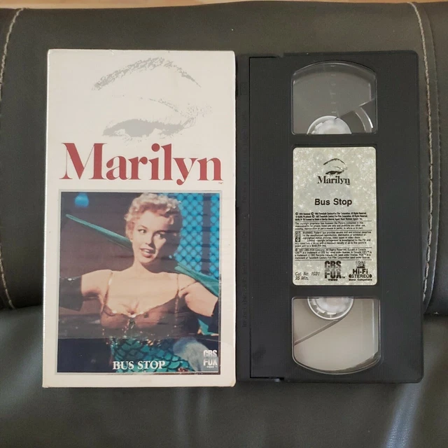 VHS TAPE BUS STOP Marilyn Monroe, Don Murray Arthur O'Connell 94 Min ...