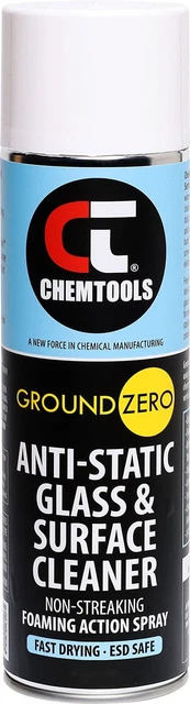 CHEMTOOLS CT-GE-400 GROUND Zero Anti-Static Glass & Surface Cleaner ...