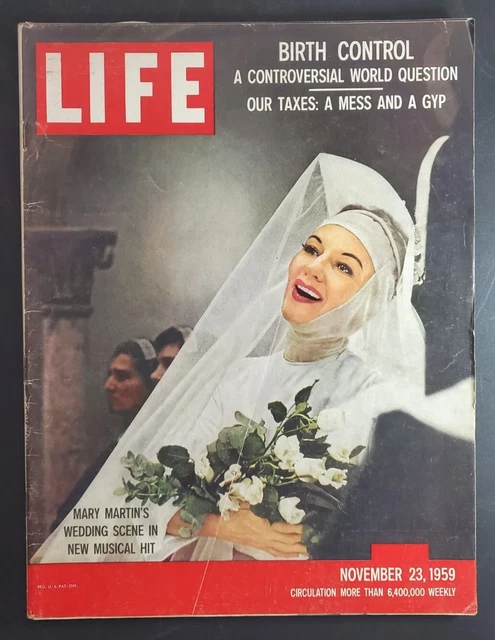 LIFE MAGAZINE MARY Martin Sound of Music Birth Control Challnge ...