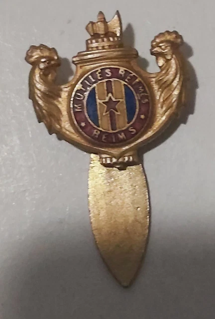 INSIGNE MILITAIRE, MUTILÉS et réformés de la guerre 1914/1918, Reims, H ...