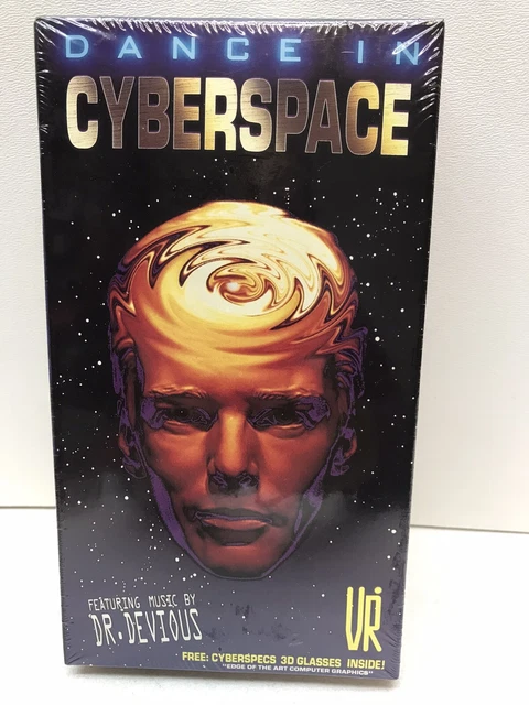 DANCE IN CYBERSPACE Dr Devious VHS 3D Glasses VR Computer Graphics 1992 ...