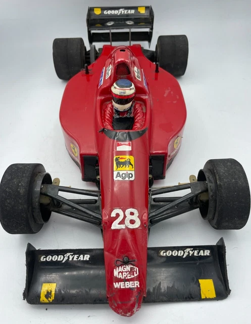FOR PARTS TAMIYA F-101 F101 chassis with Ferrari F189 body vintage rare ...